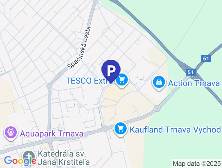 Parkovanie v Trnave - Parking.sk